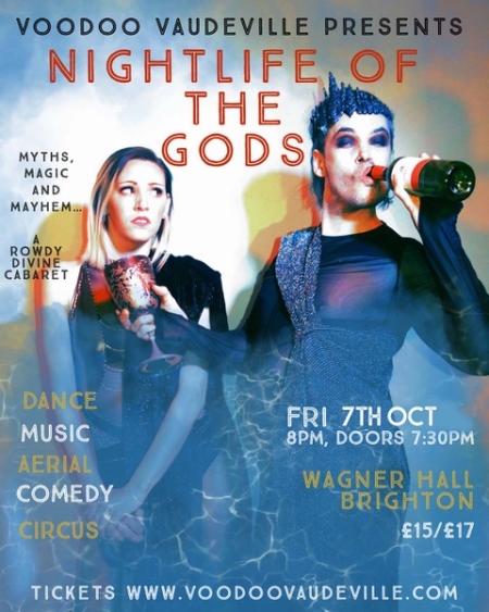 Voodoo Vaudeville presents Nightlife of the Gods! – Wagner Hall Brighton